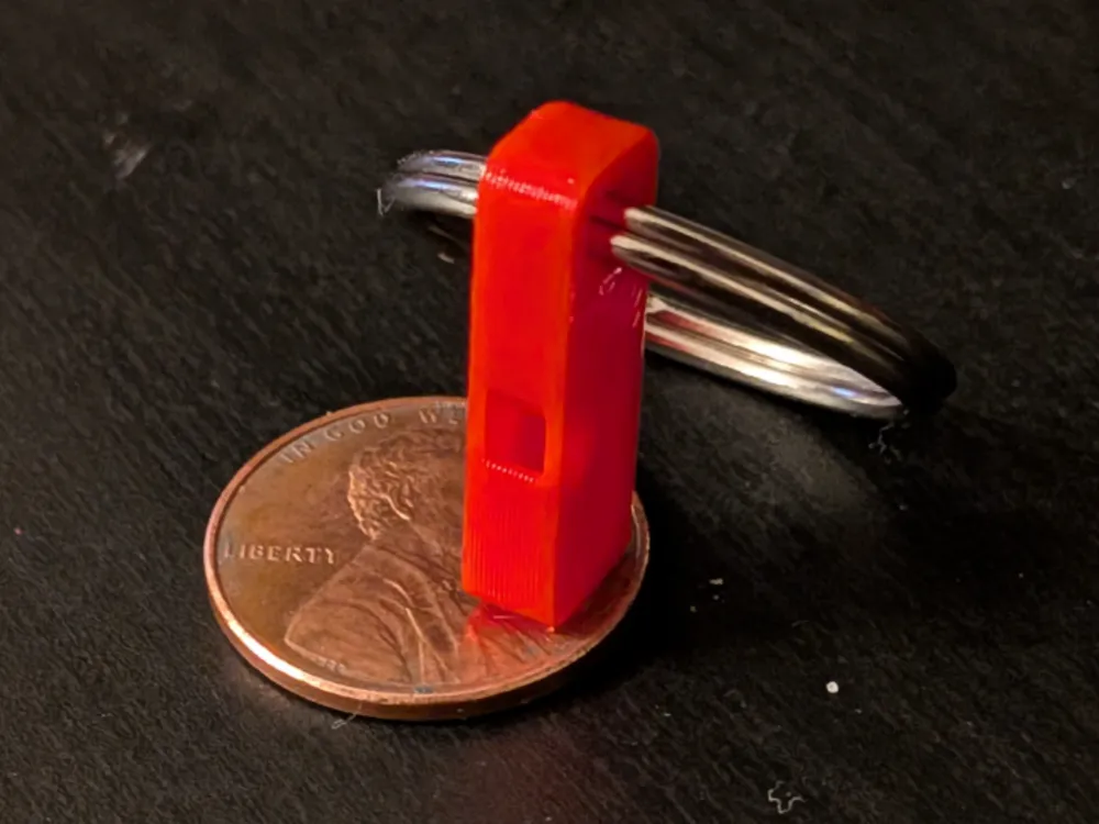 90dB Pico Keychain Whistle