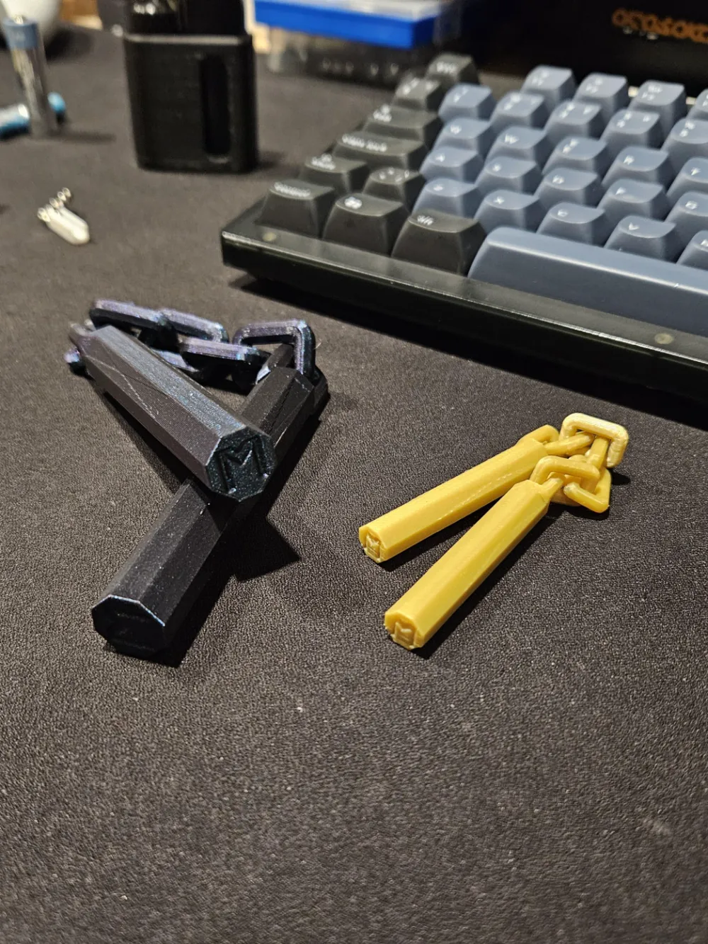 Mikey's Fidget Nunchaku by CaziuzDesign - MakerWorld