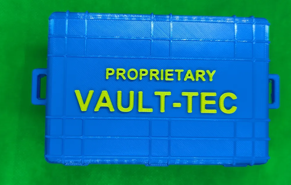 VAULT TEC CASE FALLOUT 76 STARAGE BOX STASH Remixed by makerdavid3d ...