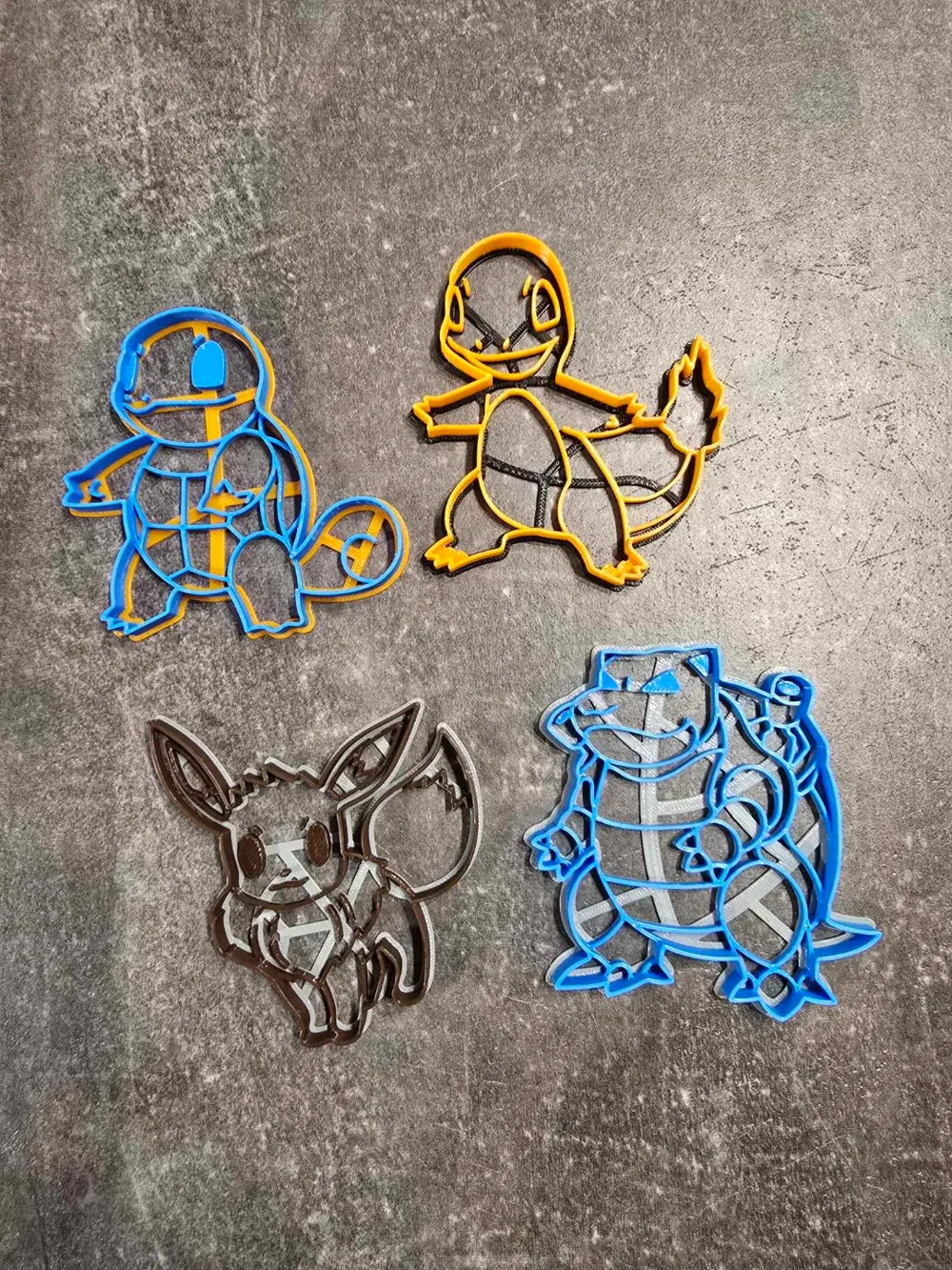 Pokemons2 Cookie Cutter by 3DBURI - MakerWorld