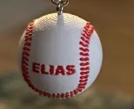 Baseball Keychain - Free 3D Print Model - MakerWorld