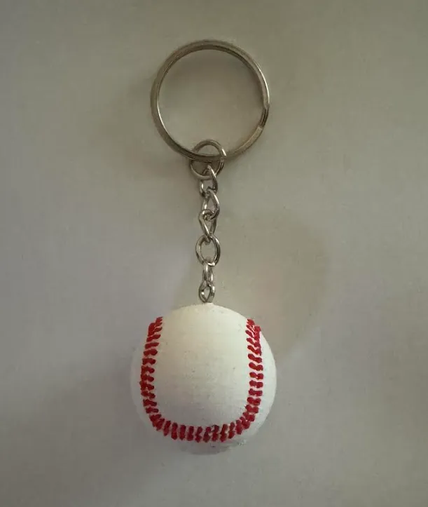 Baseball Keychain by AppearingGhost MakerWorld: Download Free 3D Models