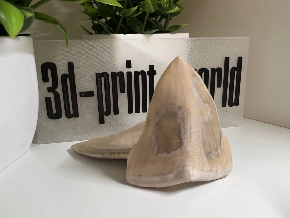Realistic Life-Size Shark Tooth by 3D-Print-World MakerWorld: Download ...
