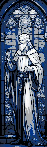 Set of 3 Bookmarks - Stained Glass Cathedral Window Design of the ...