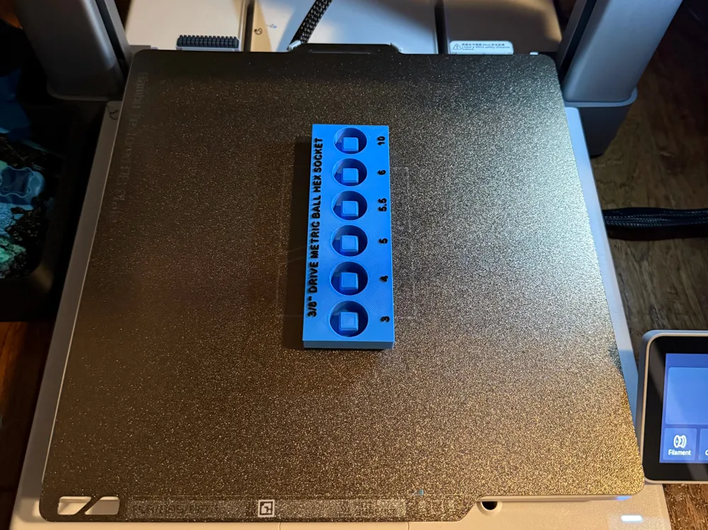Gridfinity Ball Hex Bit Socket Holder - Free 3D Print Model - MakerWorld