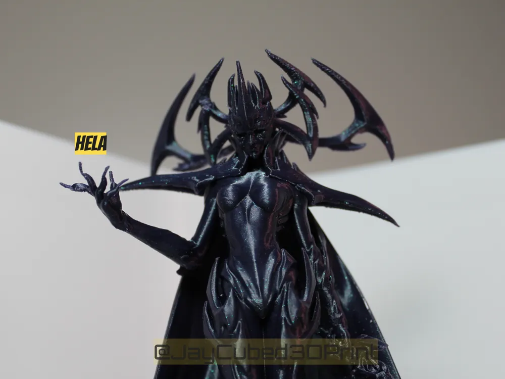 Hela - Fan Art Sculpture by JayCubed PrintsMakerWorld: Download Free 3D ...