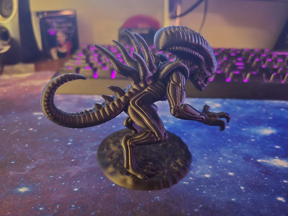 Xenomorph Warrior (Kenner Figure Style) by Mike MakerWorld: Download ...