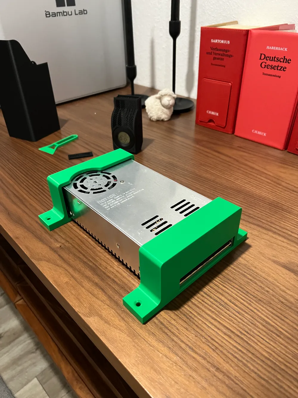 Meanwell Power Supply Mount / Wallmount / Bracket by Winkelhardt Engineering MakerWorld ...