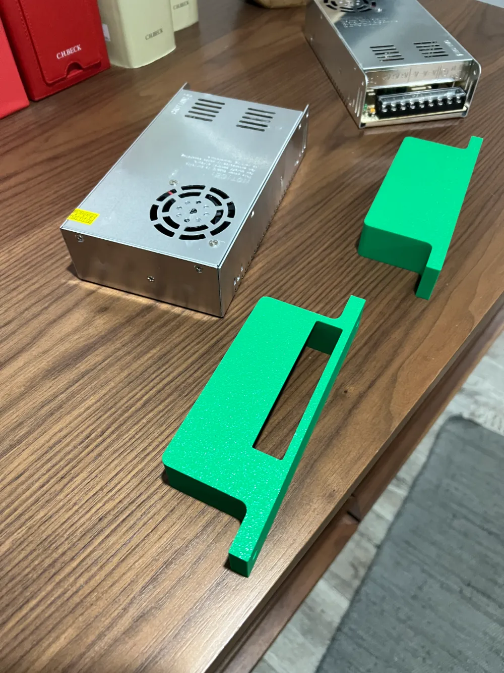 Meanwell Power Supply Mount / Wallmount / Bracket by Winkelhardt ...