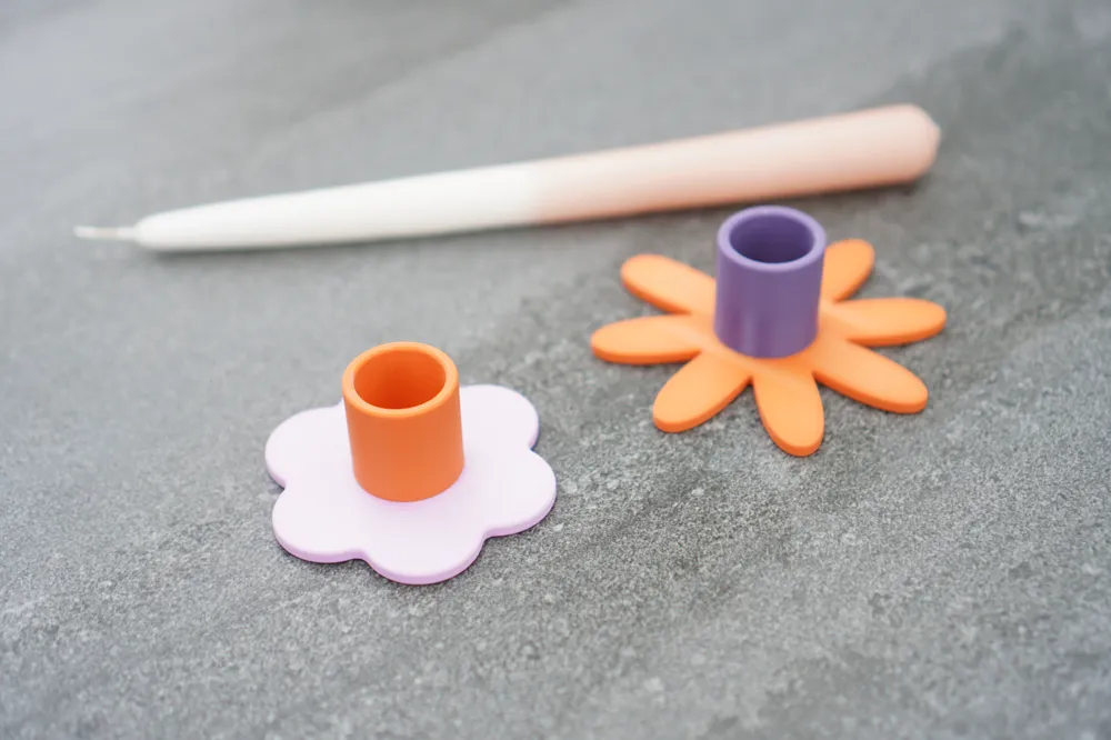 Spring Candle Holders - Free 3D Print Model - MakerWorld