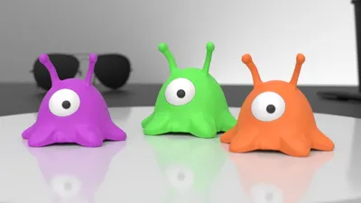 Futurama Brain Slug Remixed by reptilebeats - MakerWorld