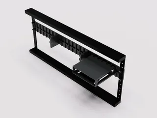 Rack mount network switch bracket by Raddic - MakerWorld