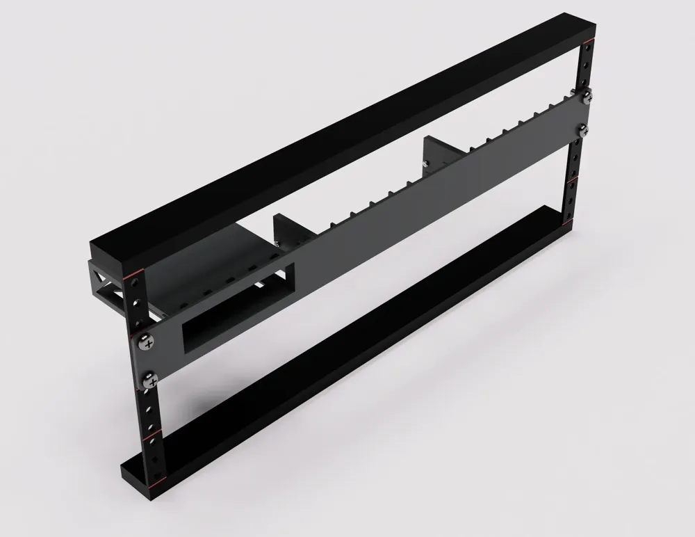 Rack mount network switch bracket by Raddic - MakerWorld