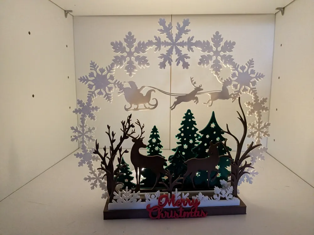 Winter Wonderland Diorama by Kojak.nr MakerWorld: Download Free 3D Models