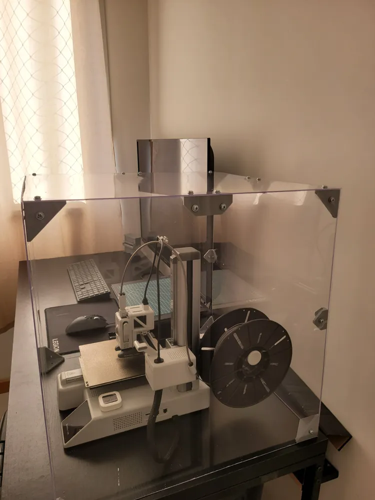 Acrylic Enclosure for A1/ A1 mini and Many Others - Free 3D Print Model ...