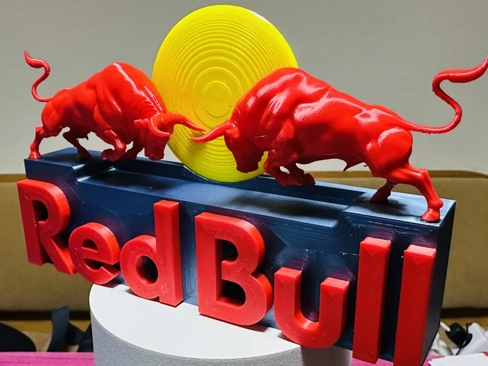 Red Bull Sculpture – Fan Art - Free 3D Print Model - MakerWorld