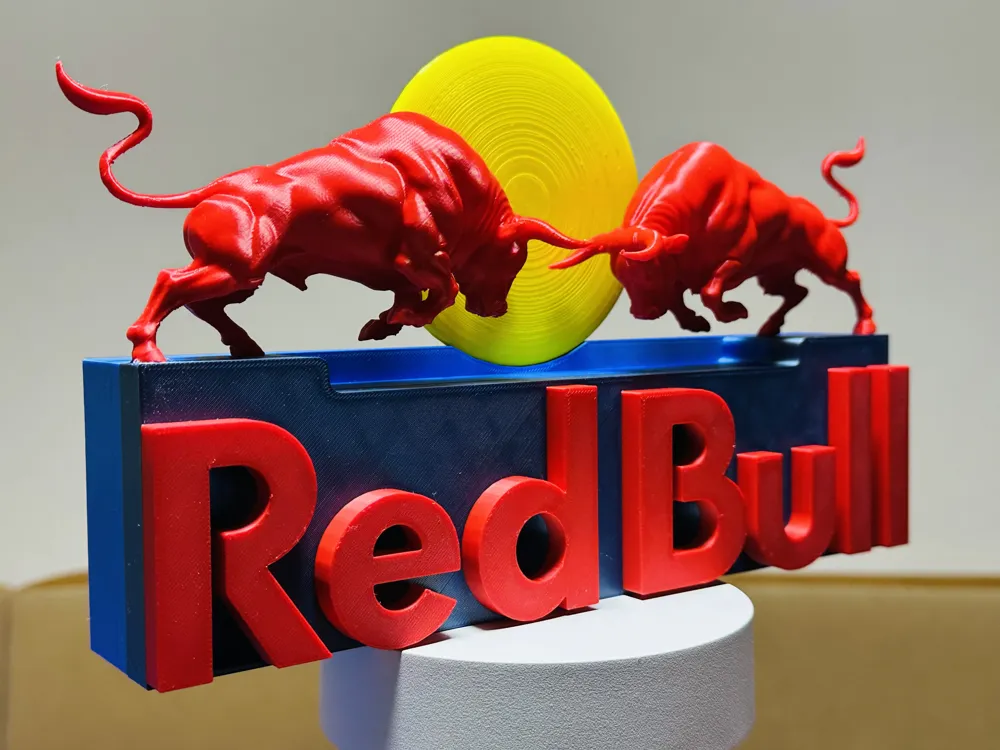 Red Bull Sculpture – Fan Art - Free 3D Print Model - MakerWorld