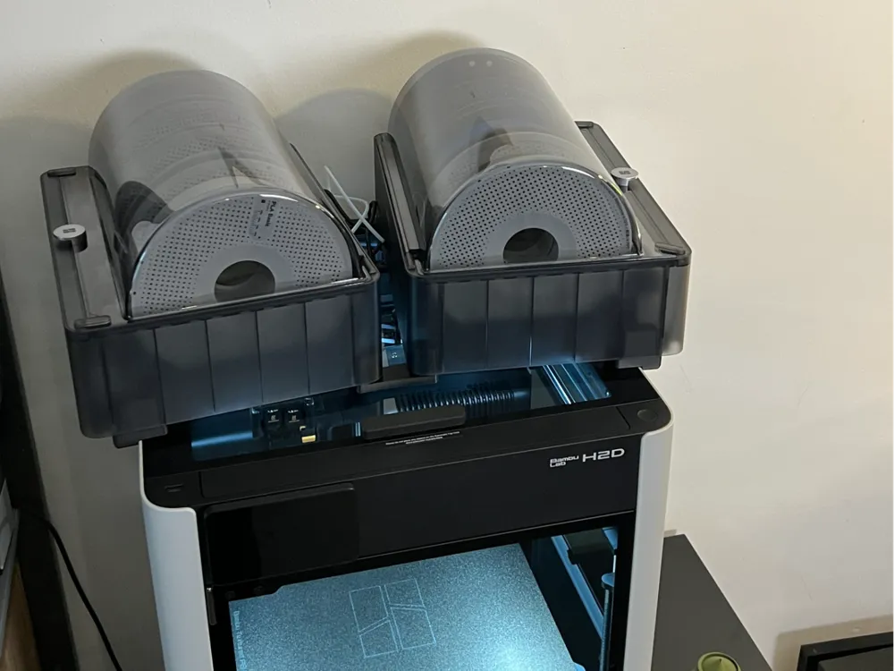 H2D Double AMS 2 Top mount - V Shape by Makerspace.Online MakerWorld ...