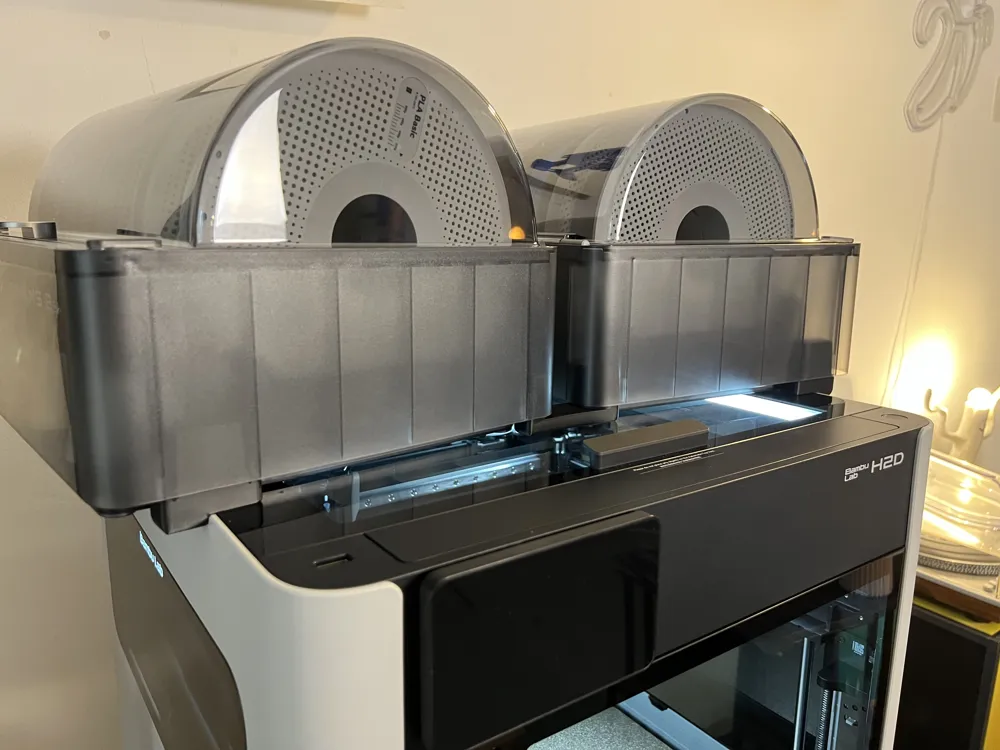 H2D Double AMS 2 Top mount - V Shape by Makerspace.Online MakerWorld: Download Free 3D Models