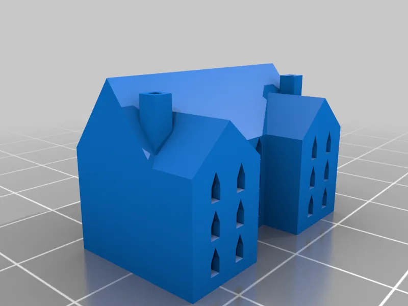 Monopoly Mansion House - Free 3D Print Model - MakerWorld