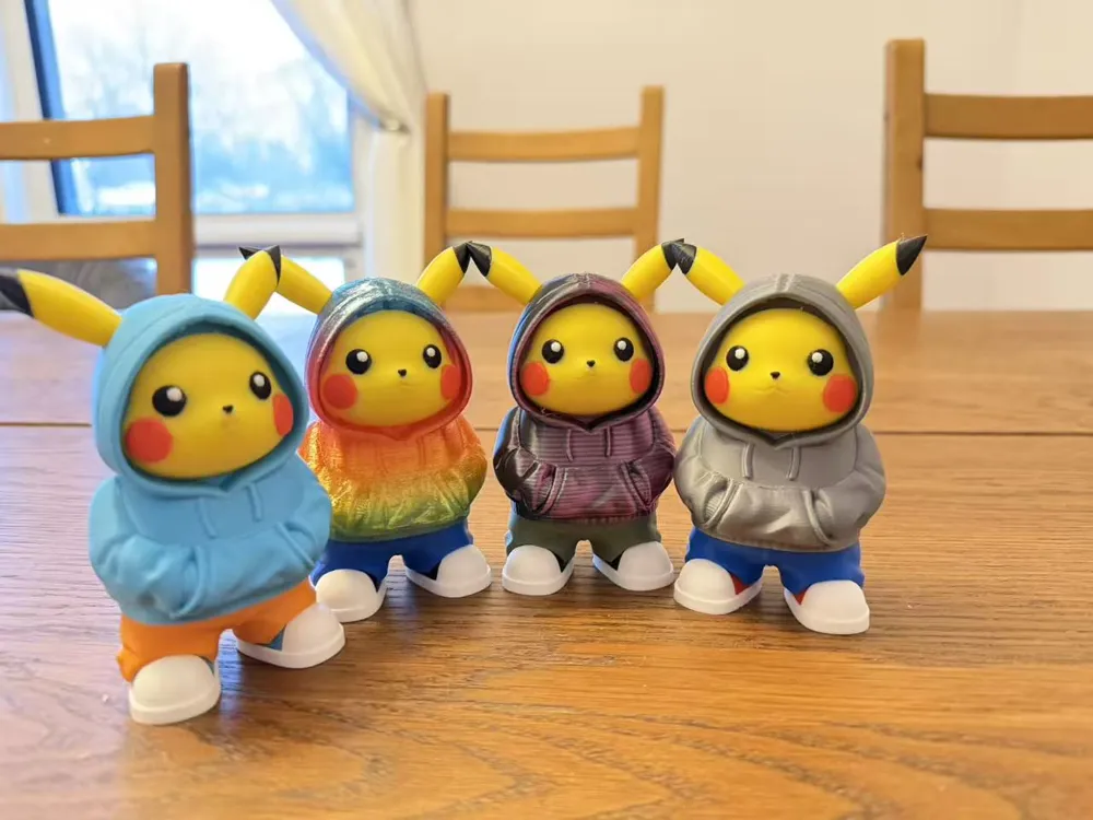 URBAN PIKACHU - Free 3D Print Model - MakerWorld