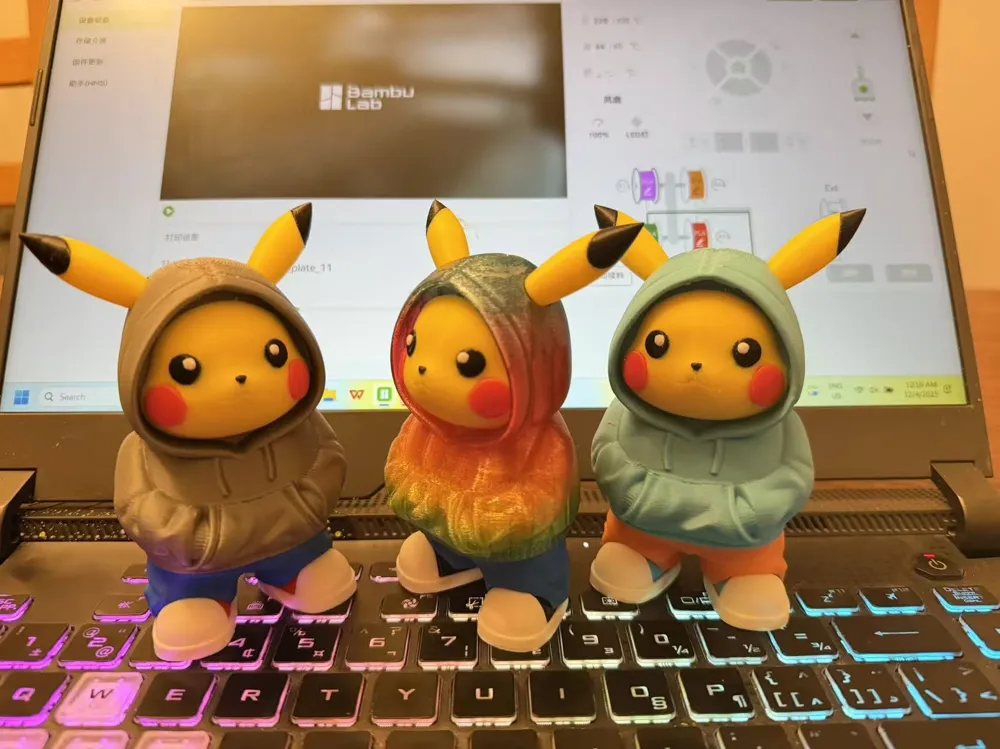 URBAN PIKACHU - Free 3D Print Model - MakerWorld