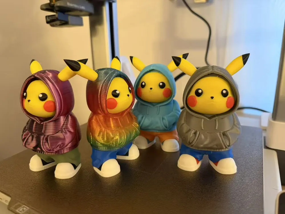 URBAN PIKACHU - Free 3D Print Model - MakerWorld