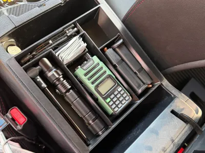 5th Gen 4runner Center Console Organizer - Free 3D Print Model - MakerWorld