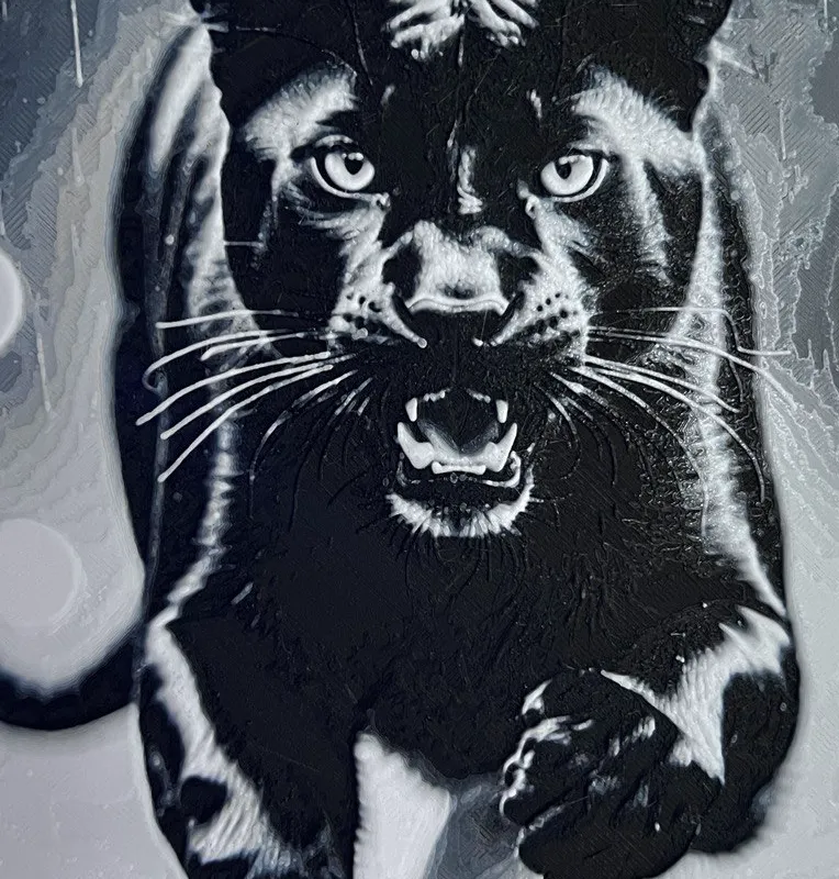 Panther Hueforge by Mysstra hueforge 3Dart - MakerWorld