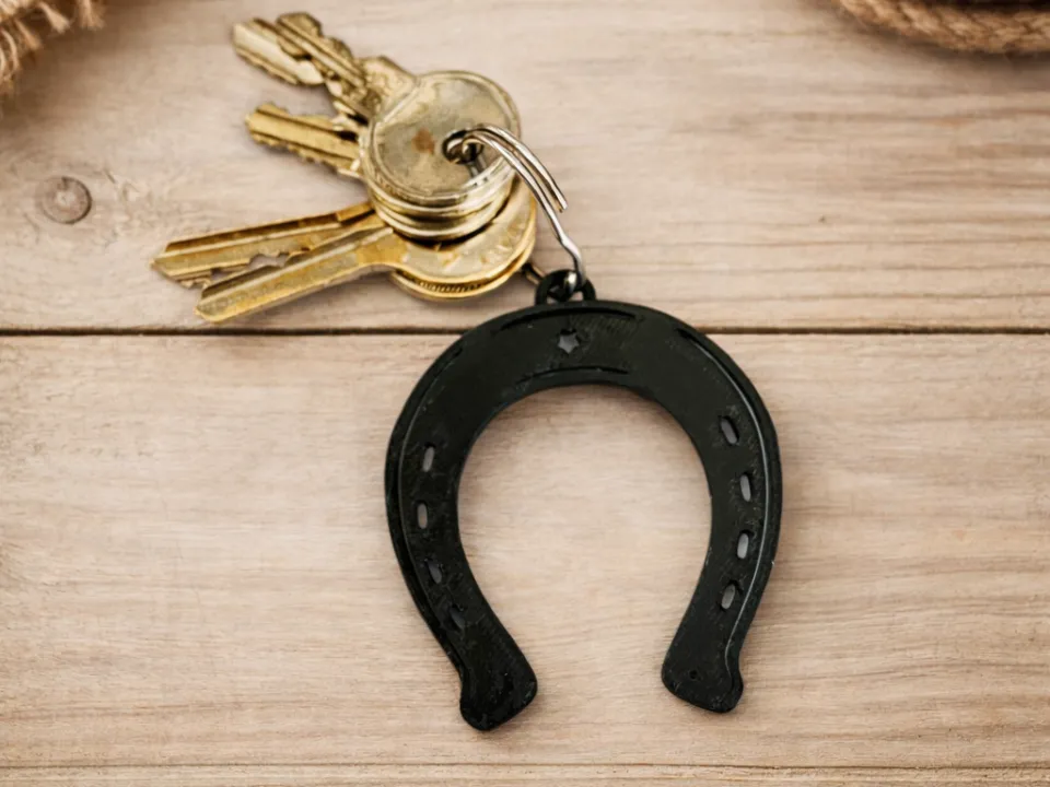 Horseshoe Keychain – Country Style by GAF 3D MakerWorld: Download Free ...
