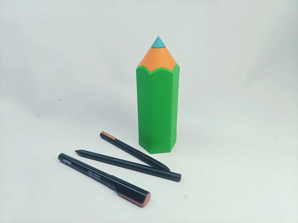 Creative Pen Holder - Desktop Organizer - Free 3D Print Model - MakerWorld