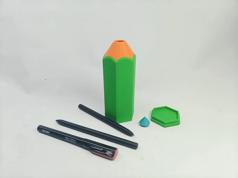 Creative Pen Holder - Desktop Organizer - Free 3D Print Model - MakerWorld