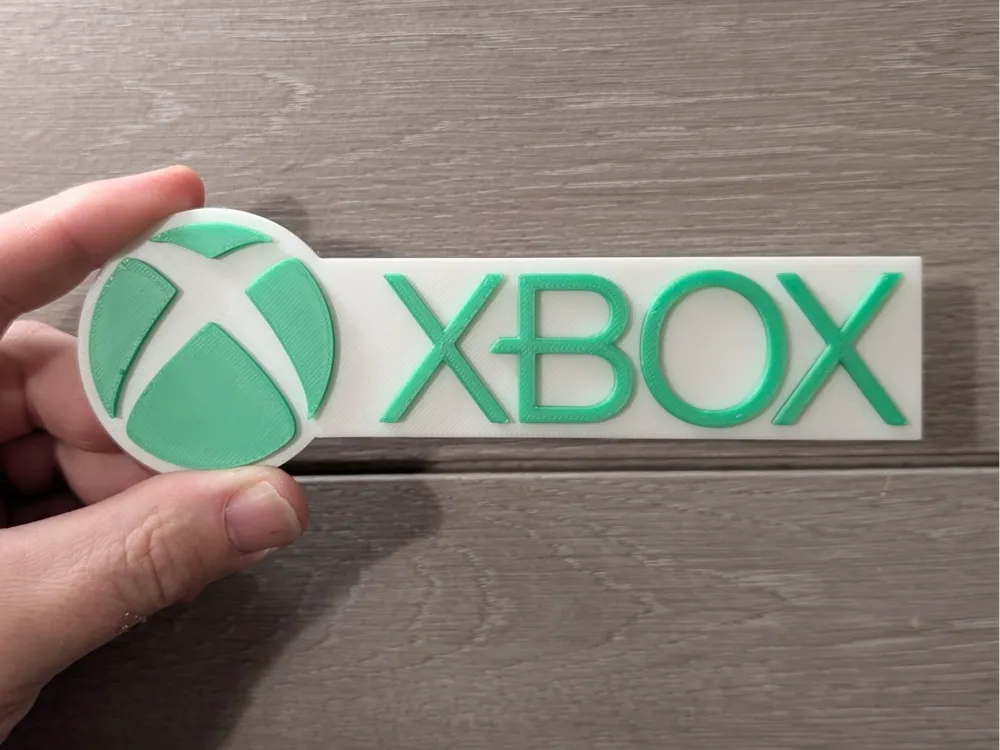 Xbox logo hanging sign plaque - Free 3D Print Model - MakerWorld