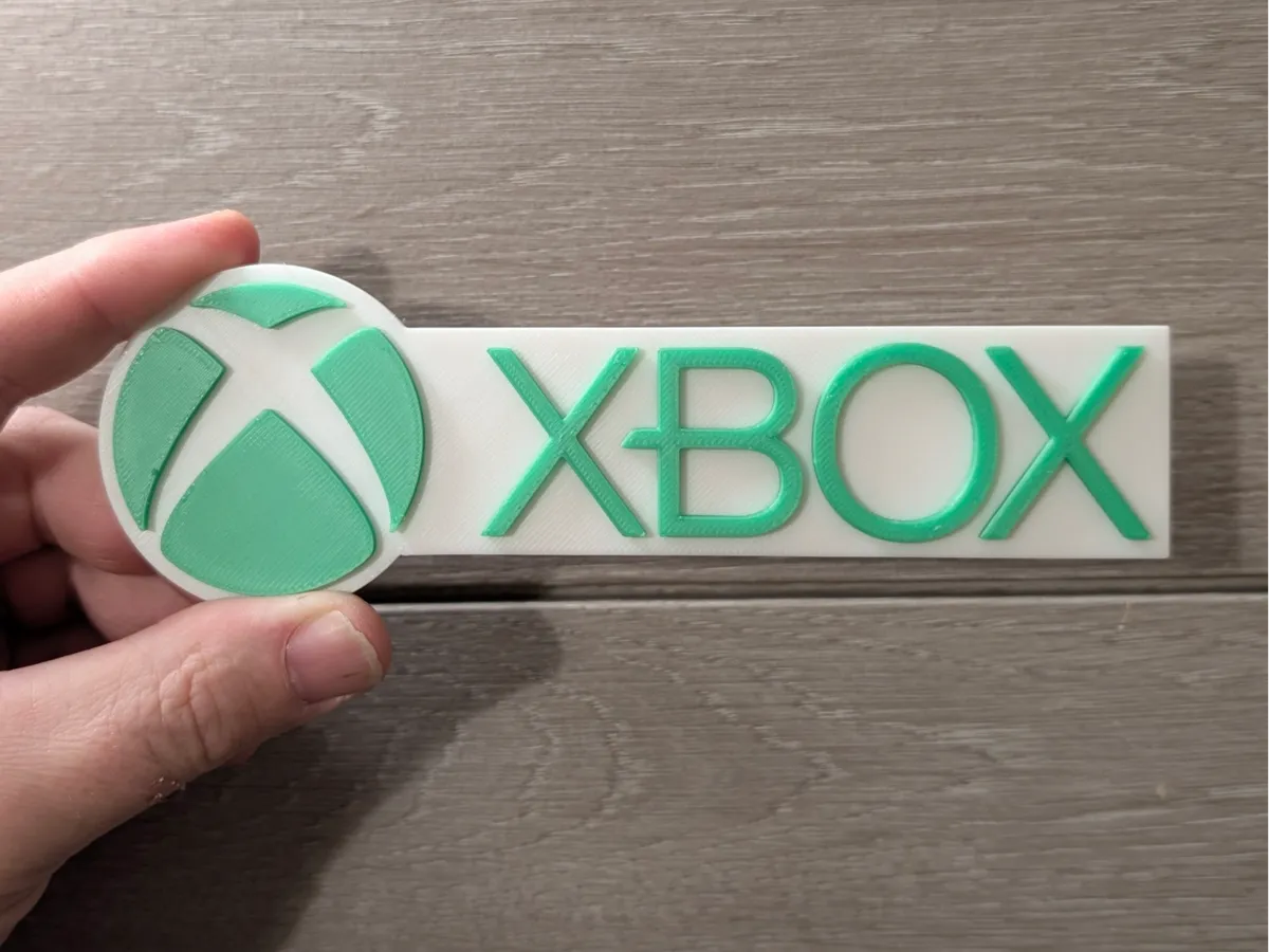 Xbox logo hanging sign plaque - Free 3D Print Model - MakerWorld