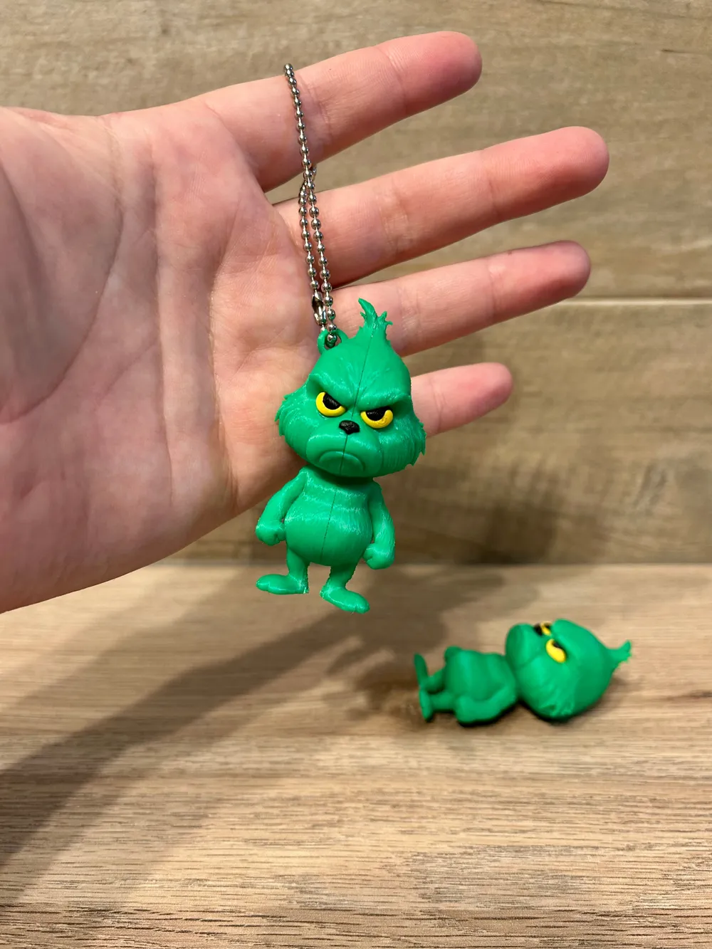 Mini Grinch - No AMS - Toy/Keychain - Free 3D Print Model - MakerWorld