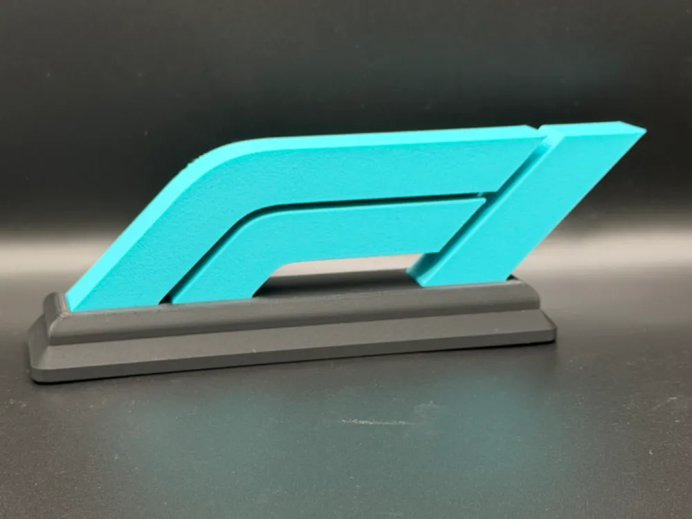 f1 Miami edition logo - Free 3D Print Model - MakerWorld