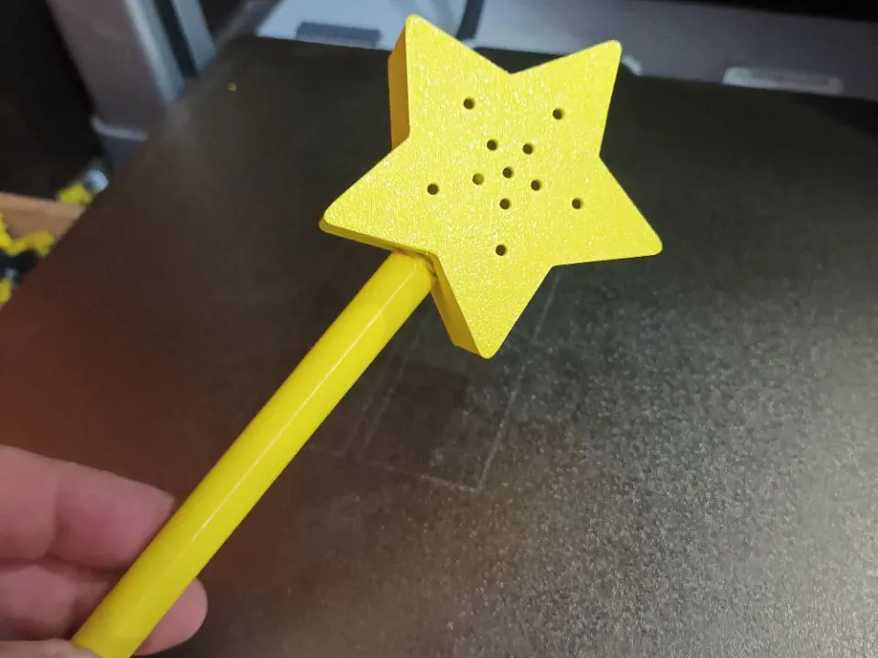 Magic Wand Salt Shaker - Free 3D Print Model - MakerWorld