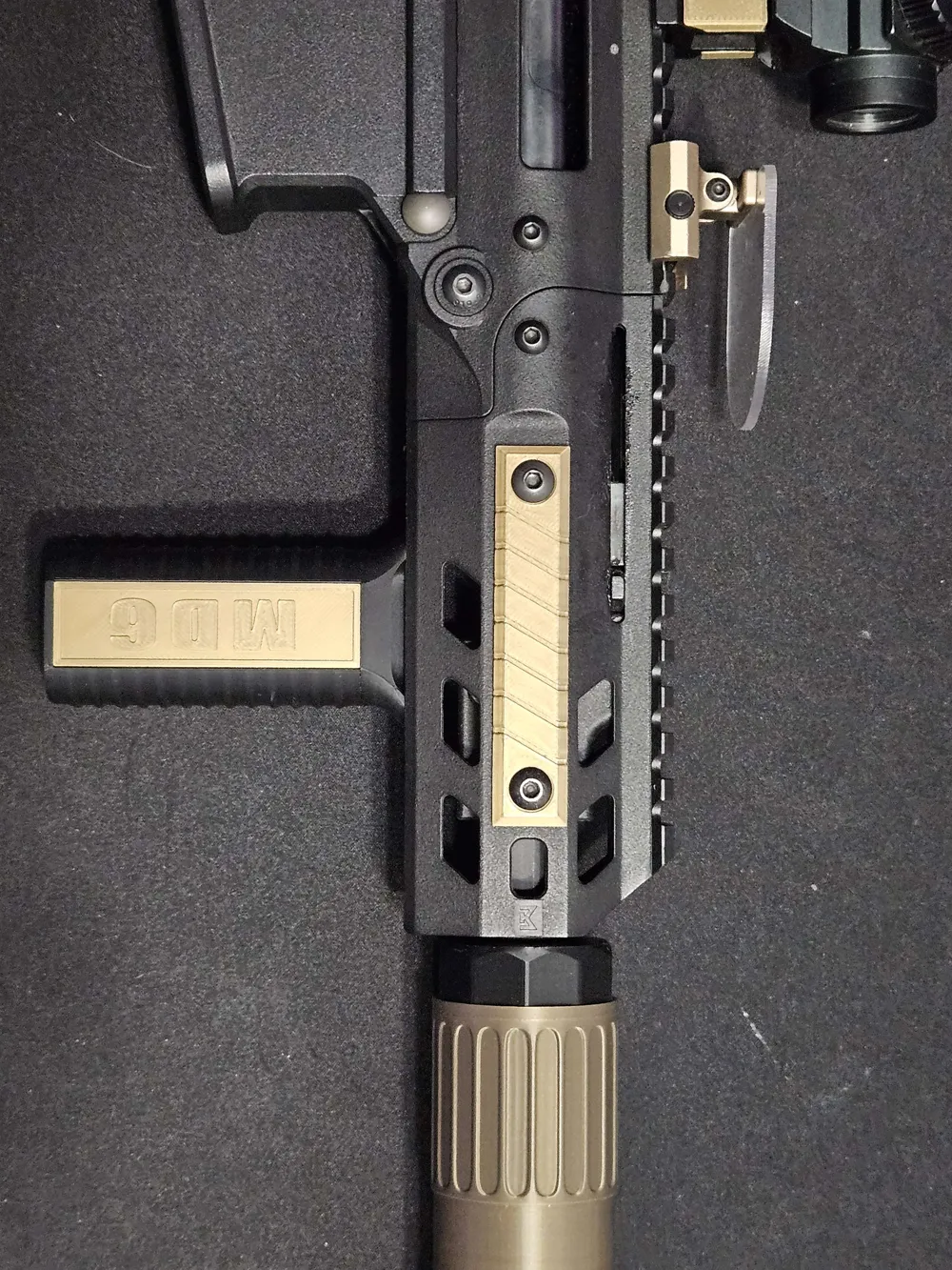 Custom Pattern Screw-on M-LOK Covers - Free 3D Print Model - MakerWorld