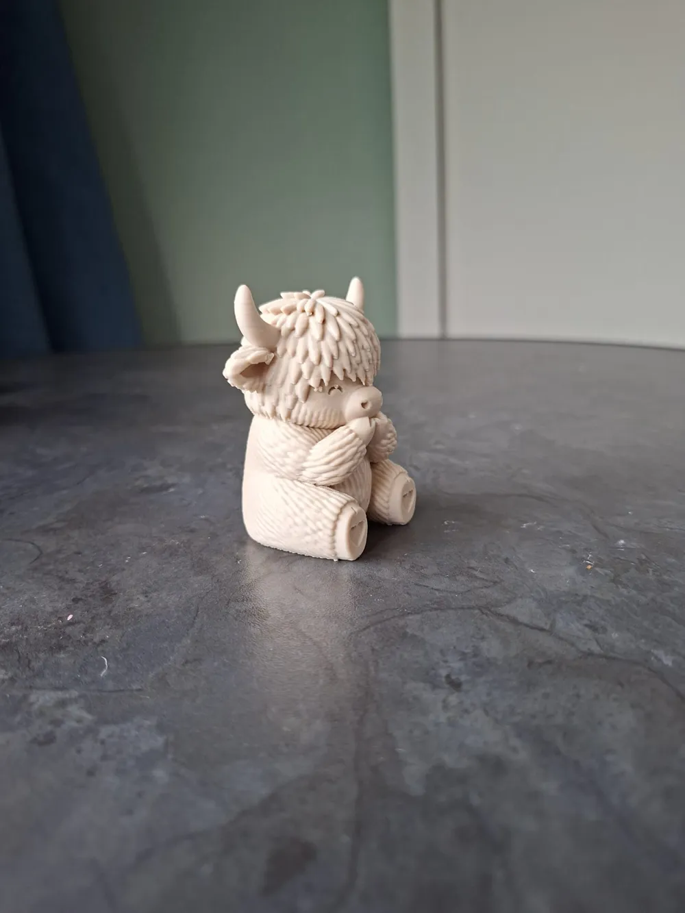 Giggling Love Highland Cow - Free 3D Print Model - MakerWorld