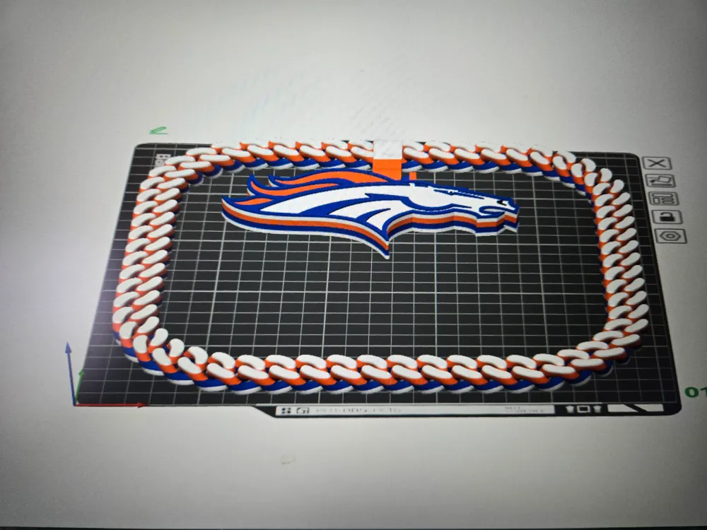 Denver Broncos Chain by WaldenWP MakerWorld: Download Free 3D Models