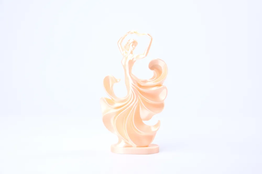 Abstract Dancing Woman Sculpture – Elegant Art - Free 3D Print Model ...
