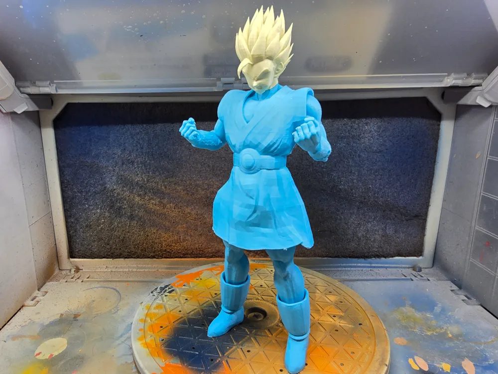Super Saiyan Gohan - Dragon Ball Z - Free 3D Print Model - MakerWorld