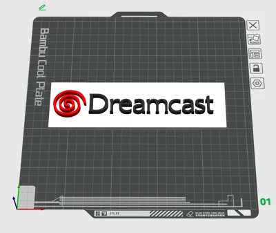 Dreamcast Sign by user_1068934888 - MakerWorld