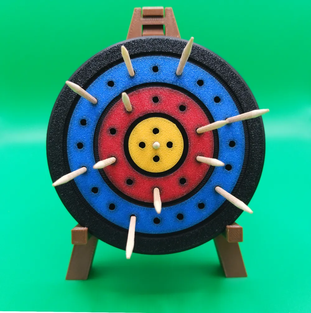 Target Toothpick Holder by Crunch 3D - MakerWorld