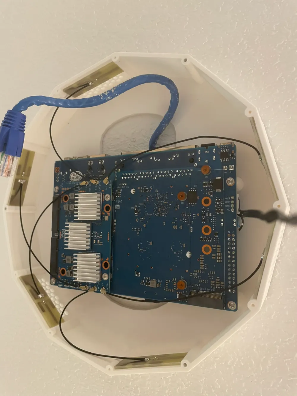 bpi-r4 ceiling access point with internal antennas by theJJM MakerWorld ...