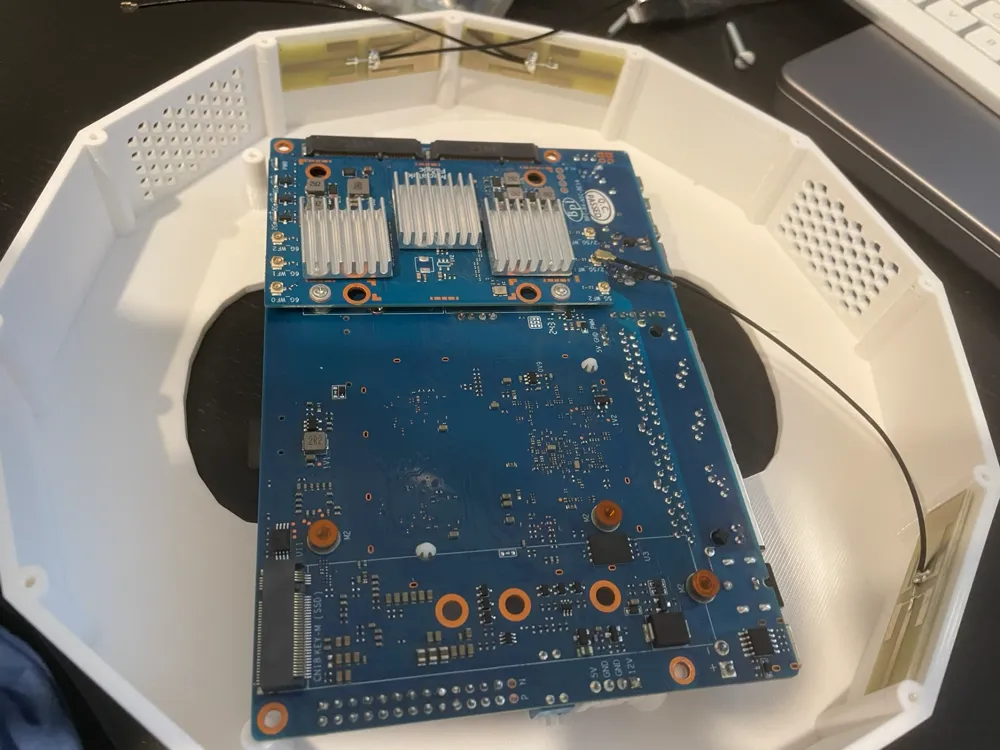 bpi-r4 ceiling access point with internal antennas by theJJM MakerWorld ...