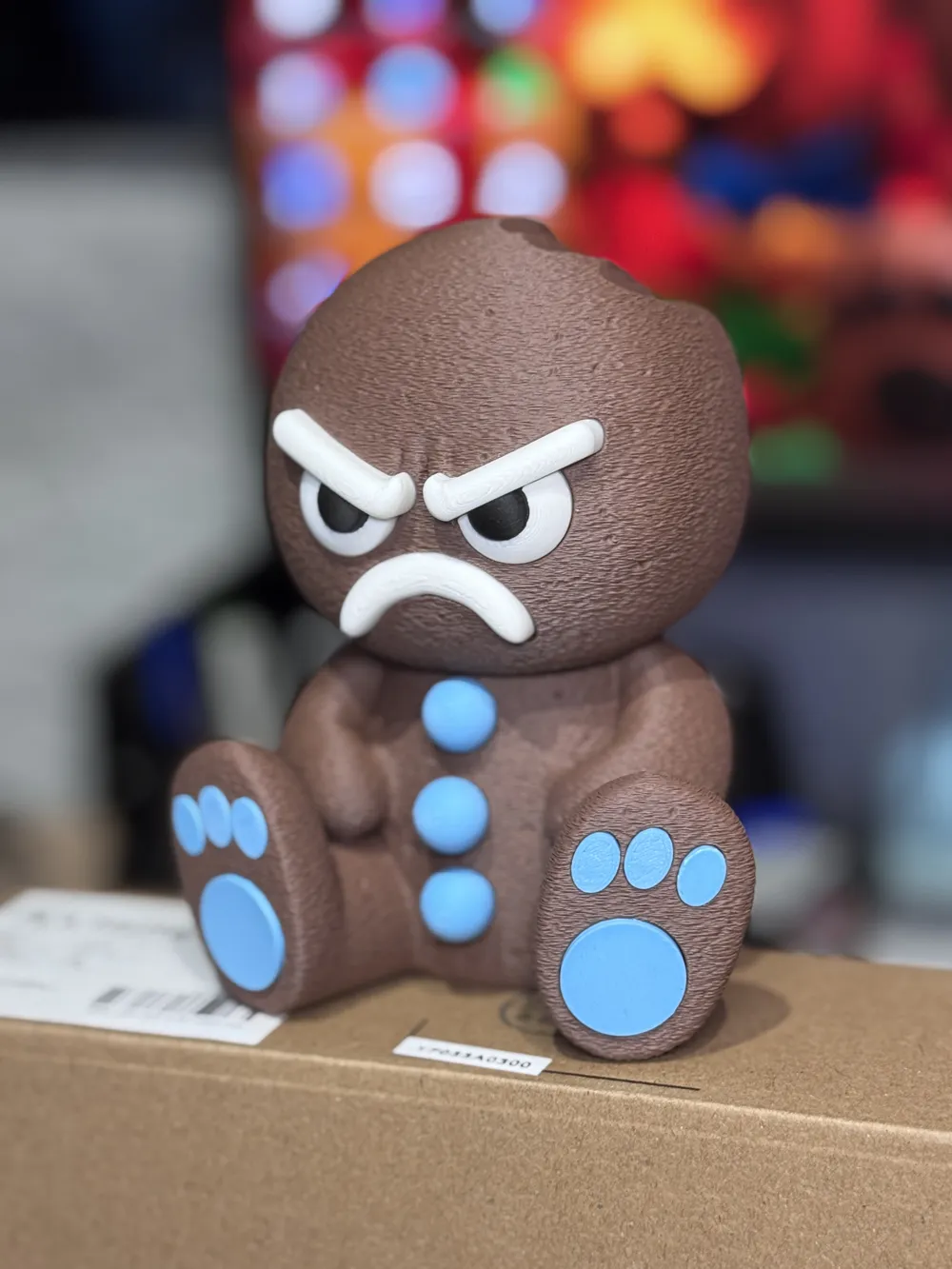 Bitten Gingerbread Man - NO AMS - Free 3D Print Model - MakerWorld