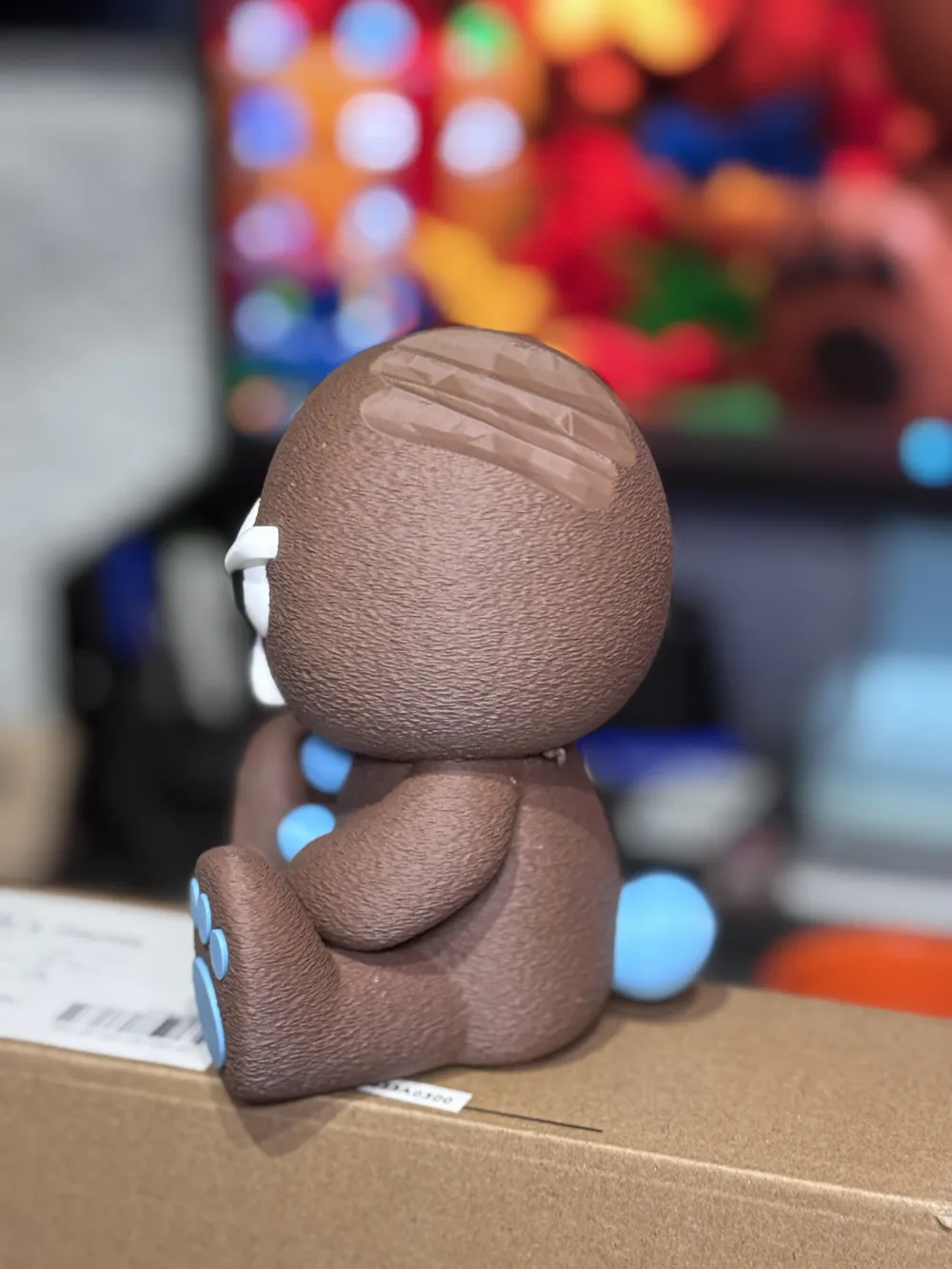 Bitten Gingerbread Man - NO AMS - Free 3D Print Model - MakerWorld