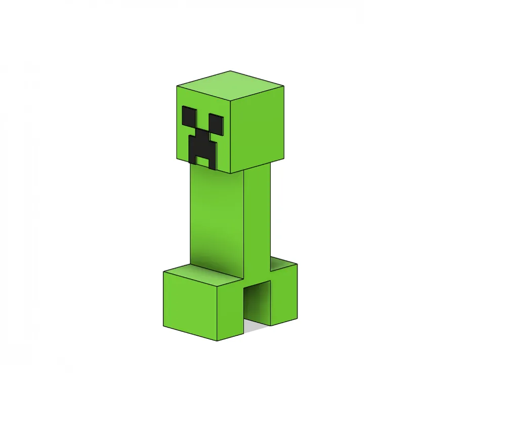 Minecraft creeper by Rick219 MakerWorld: Download Free 3D Models