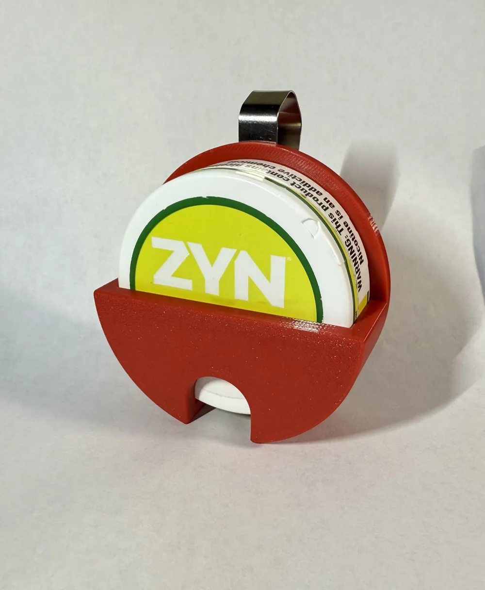Zyn Can Holder for Car Visor (US) - Free 3D Print Model - MakerWorld